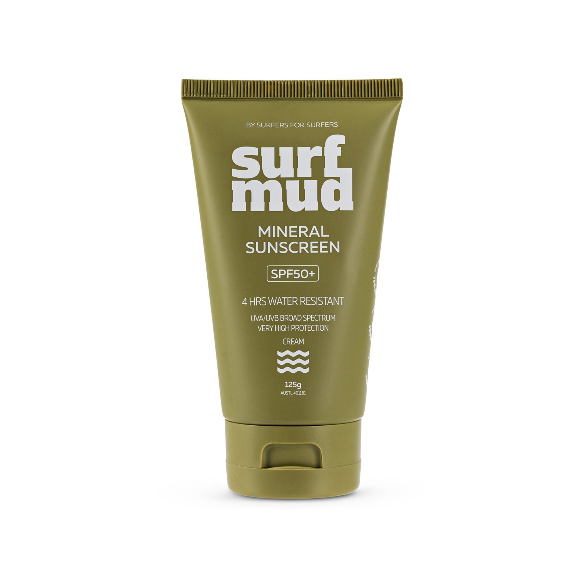Surfmud Mineral Sunscreen Spf50+ 125g