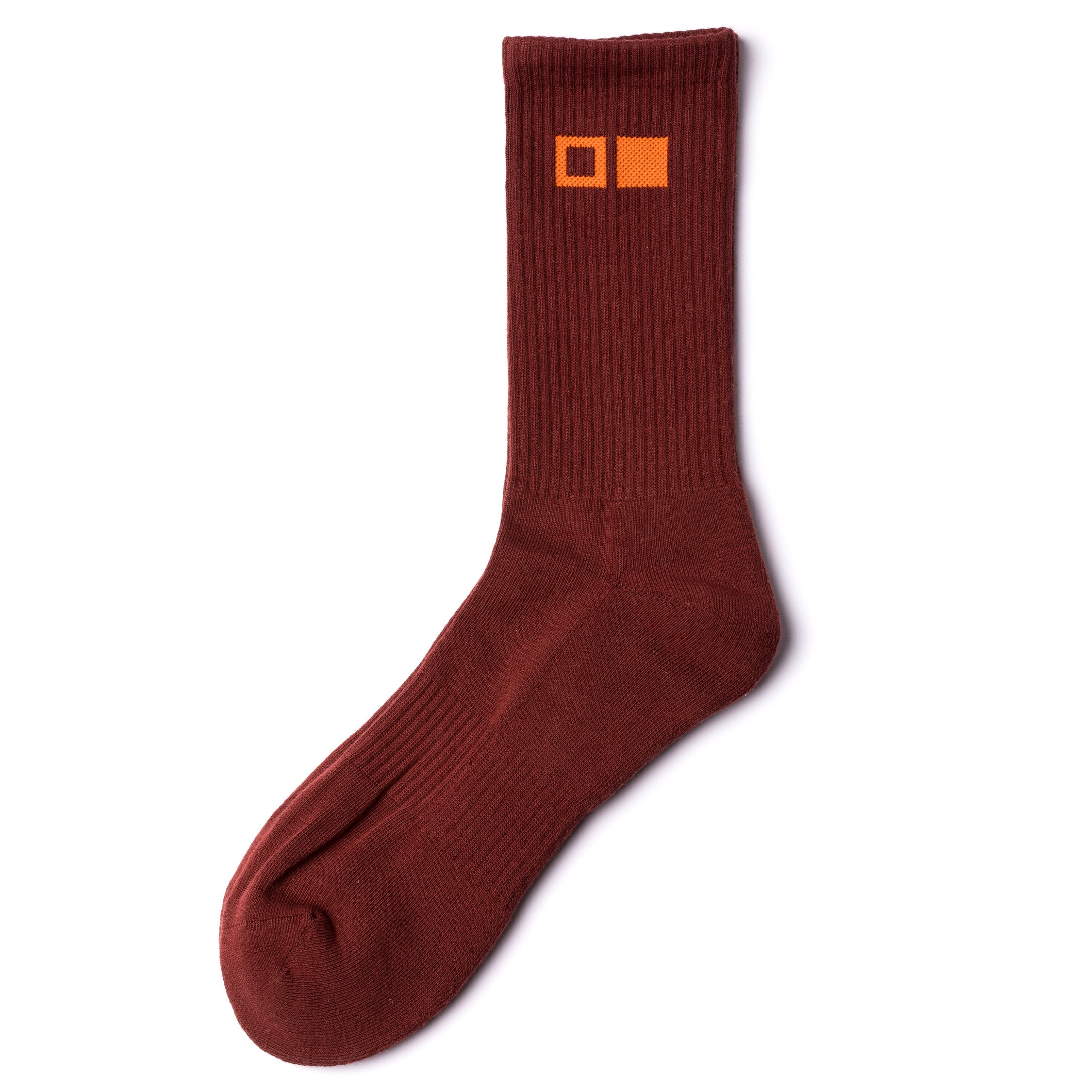 OTIS Classic Crew Socks Burgundy